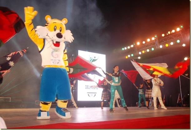 Rainbow Stamp Club: Commonwealth Games start at New Delhi.